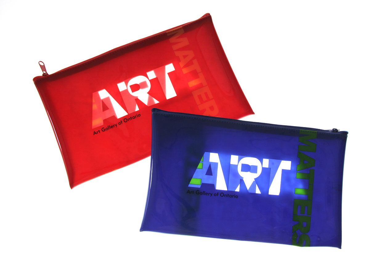 Custom Vinyl Bags made to order in custom designs